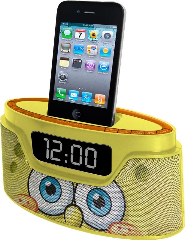 Spongebob iPod Clock Radio – 7 Gadgets