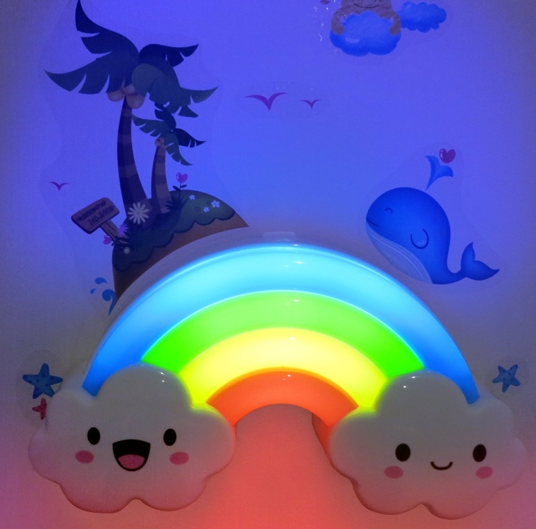 Rainbow LED Night Light Lamp