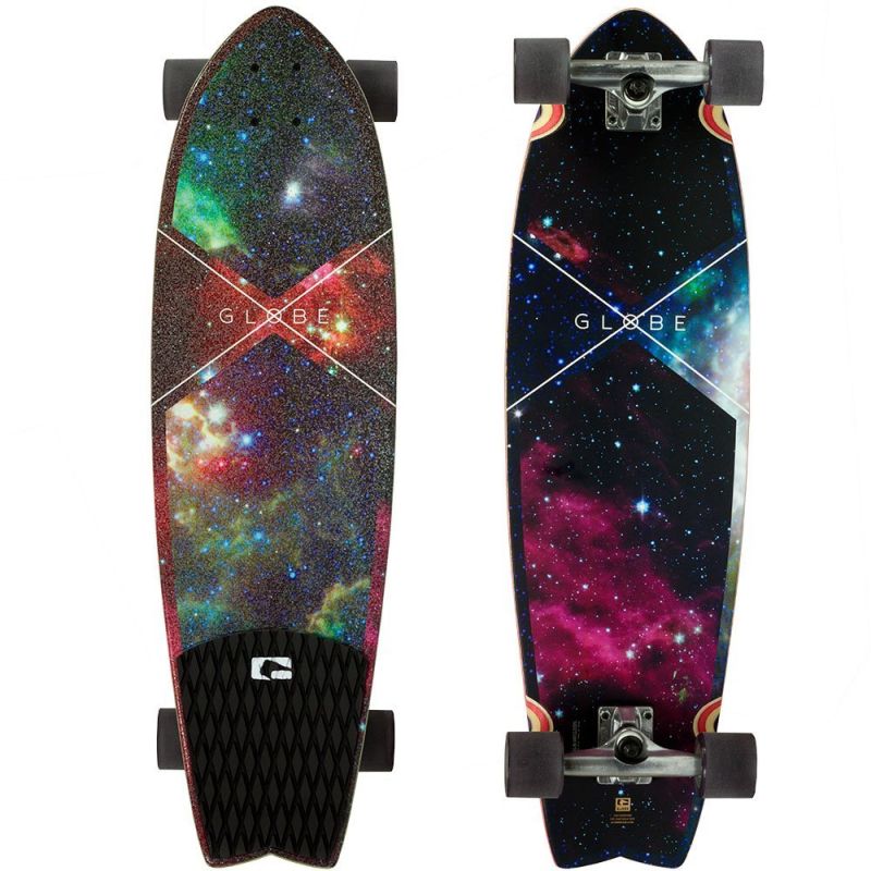 Globe Chromatic Cruiser Galaxy Complete Longboard Skateboard