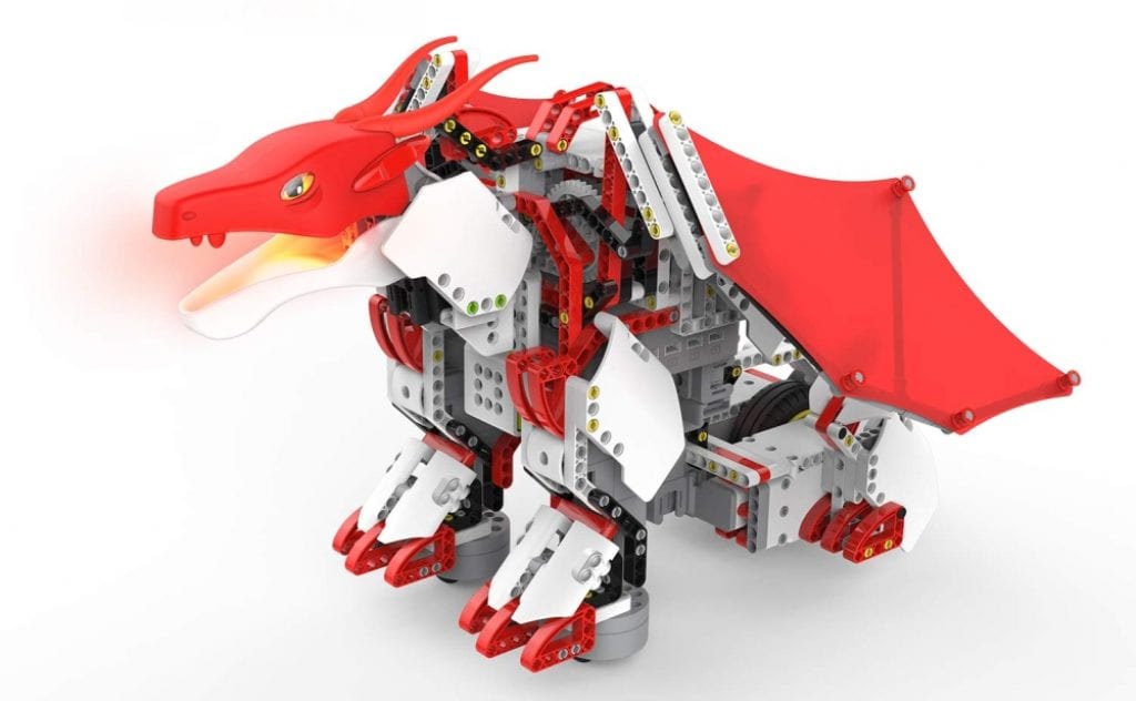 Ubtech Jimu Robot Mythical Series Firebot Kit App Enabled Building And Coding Stem Robot Kit