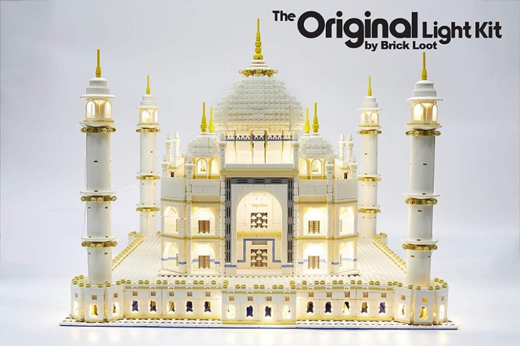Brick Loot Deluxe Lighting Kit for Your Lego Set Taj Mahal