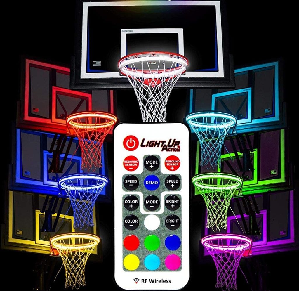 Light Up Action Basketball Net 2.0